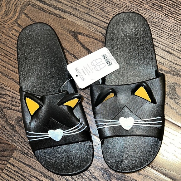 Hello Home | Shoes | Nwt Hello Home Whispers Cat Ear Slides Xl 4243 ...